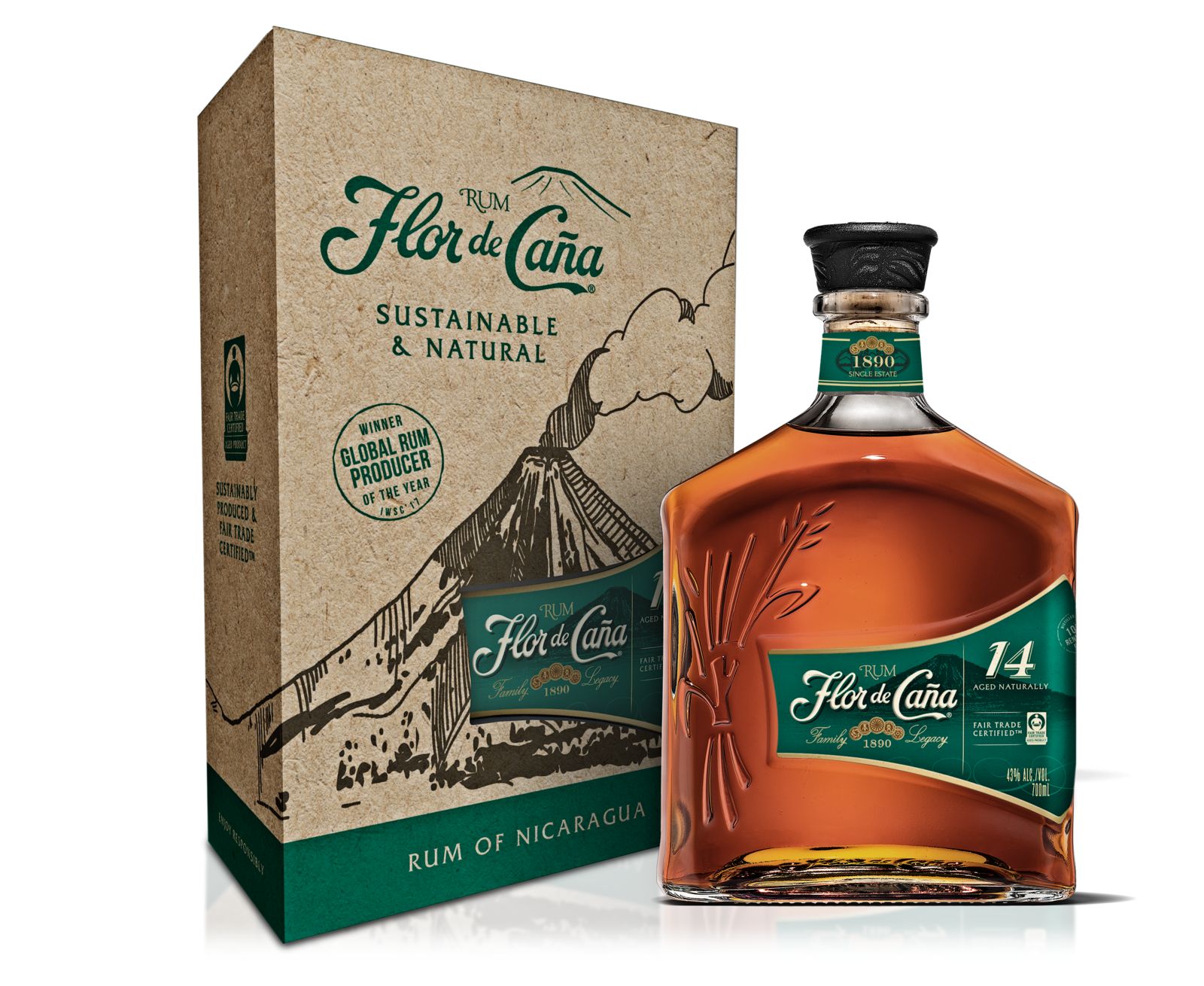 FLOR DE CAÑA 14 AÑOS (70cl) – Flor de Caña Experiencia